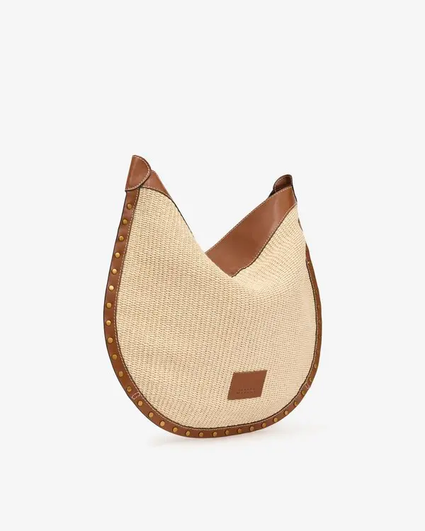 Isabel Marant Oskan Hobo Soft Bag - Natural/cognac
