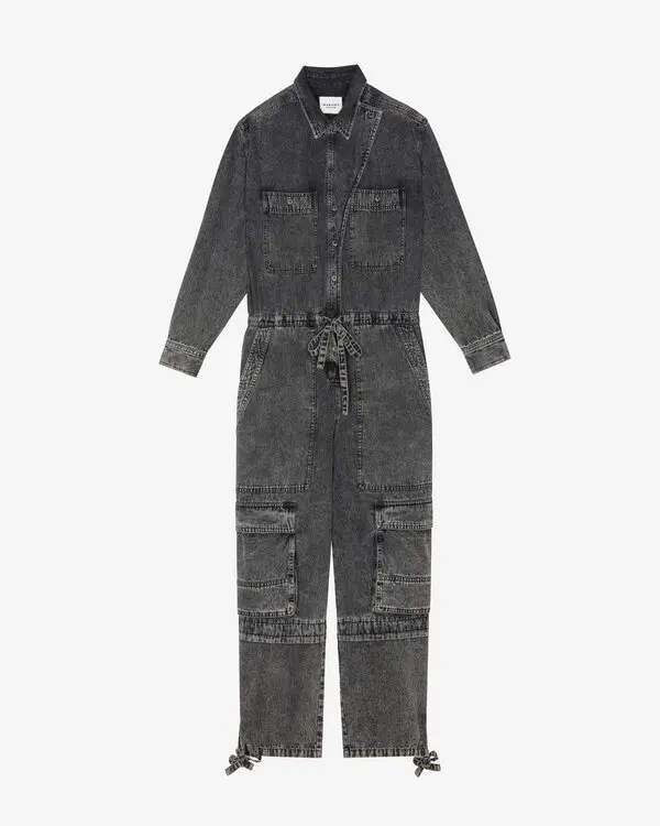 MARANT ETOILE Idany Overall - Black