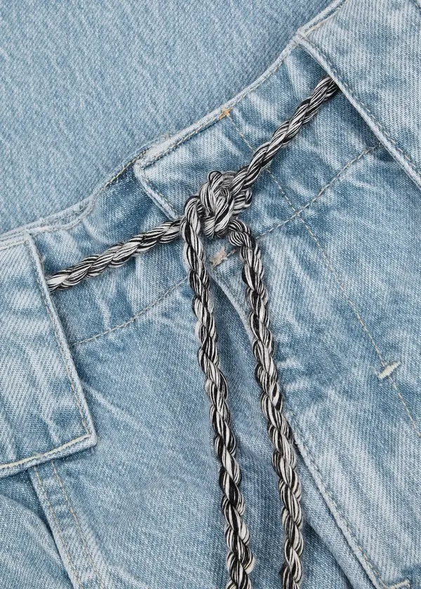 Free People Sheer Luck Wide-leg Jeans