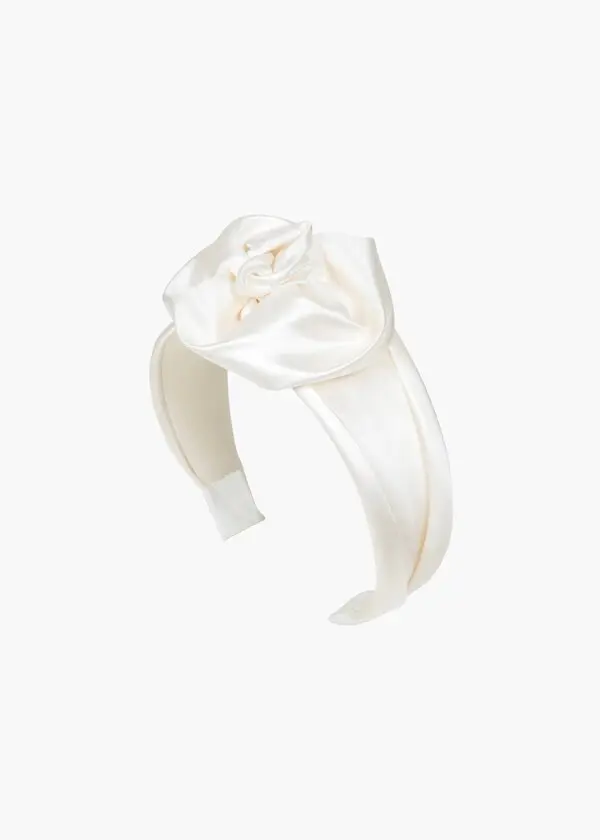 JENNIFER BEHR Rosalina Headband - Cream