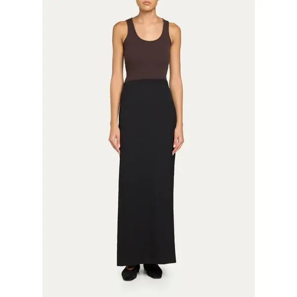 L'AGENCE Adira Tank Top - Dark Java