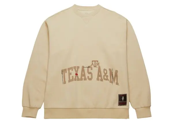 TRAVIS SCOTT X Mitchell & Ness Texas A&m Aggies Pullover Sweatshirt