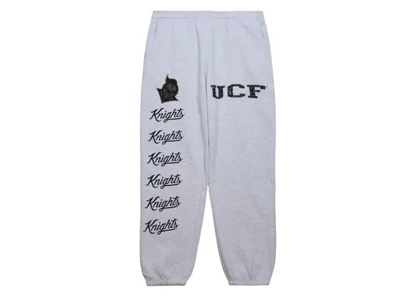 TRAVIS SCOTT X Mitchell & Ness Ucf Knights Classic Sweatpants - Heather Gray