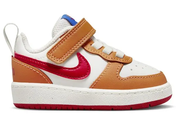 Nike Court Borough Low 2 Sneakers - Sail/hot Curry/game Royal