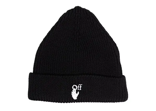 Off-White Hand Off Beanie - Black