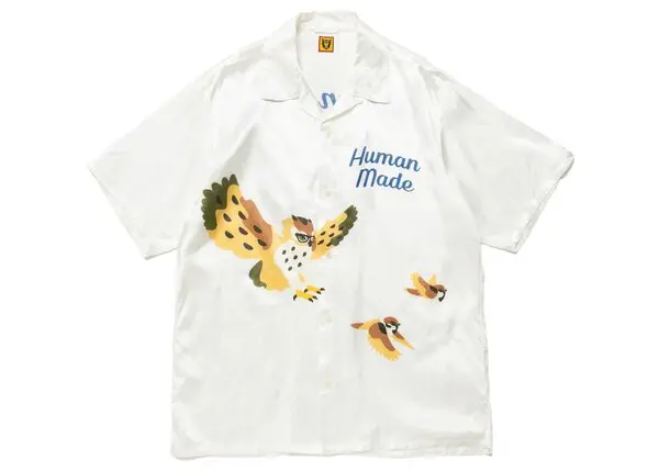 HUMAN MADE Graphic Aloha Shirt - White