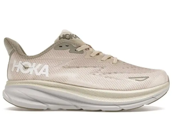 Hoka One One Clifton 9in - Oat Milk/barley