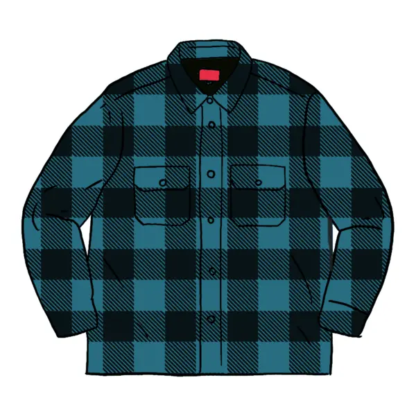 Supreme Quilted Flannel Shirt