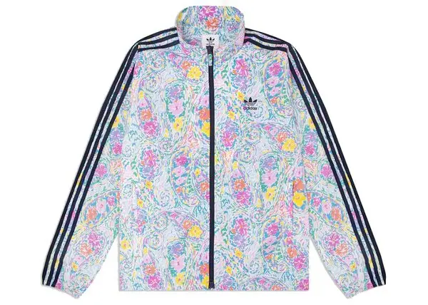 NOAH X Adidas Floral Paisley Windbreaker - Multicolor