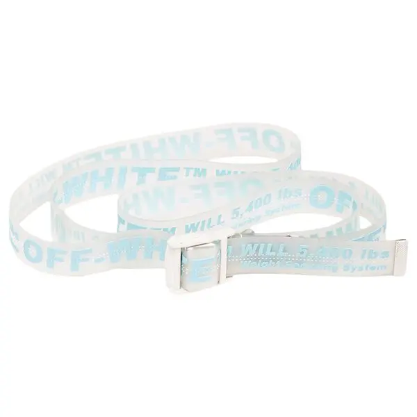 Off-White Industrial Belt - Transparent/light Blue