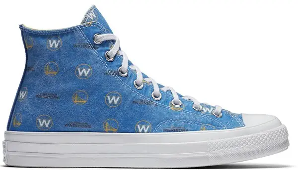 CONVERSE Chuck Taylor All Star 70 Hi Golden State Warriors Franchise - Rush Blue/amarillo/white