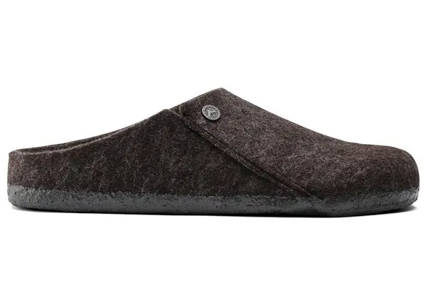 BIRKENSTOCK Zermatt Shearling Clog In Wool Felt - Mocca