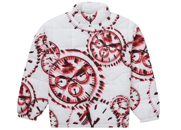 Supreme Watches Reversible Puffy Jacket - White