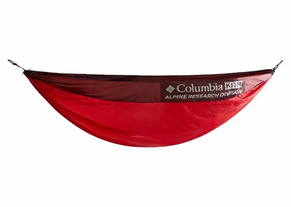 Kith X Columbia Mammoth Creek 2person Hammock - Red
