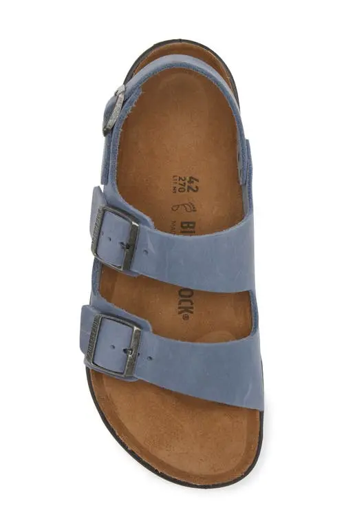 BIRKENSTOCK Milano Slingback Sandal - Elemental Blue