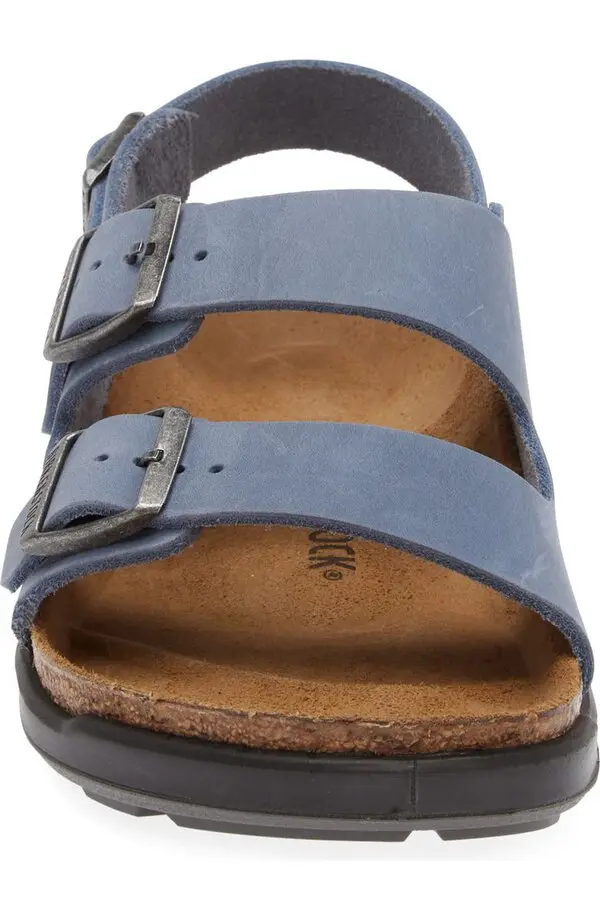BIRKENSTOCK Milano Slingback Sandal - Elemental Blue