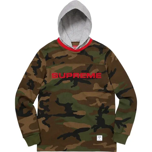 Supreme Hooded Waffle Ringer