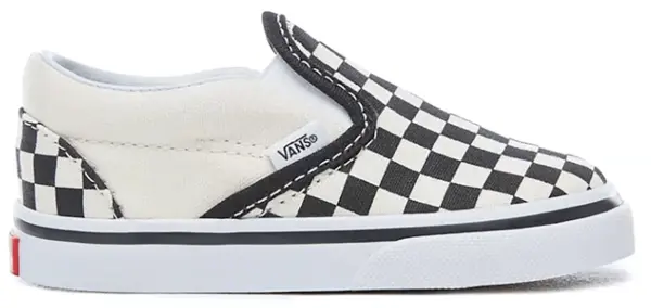 VANS Classic Slip-on Sneakers - Black/white
