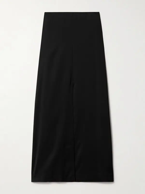 Dries Van Noten Satin-crepe Maxi Skirt