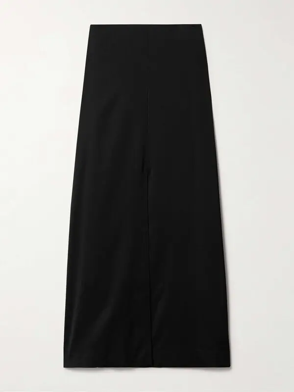 Dries Van Noten Satin-crepe Maxi Skirt