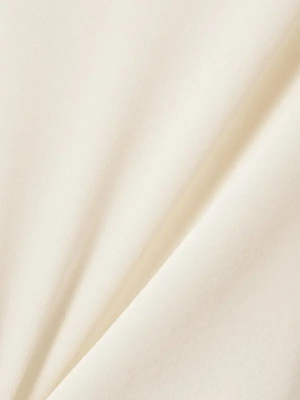 EMPORIO SIRENUSE Vera Samarcanda Embroidered Silk-chiffon Shirt