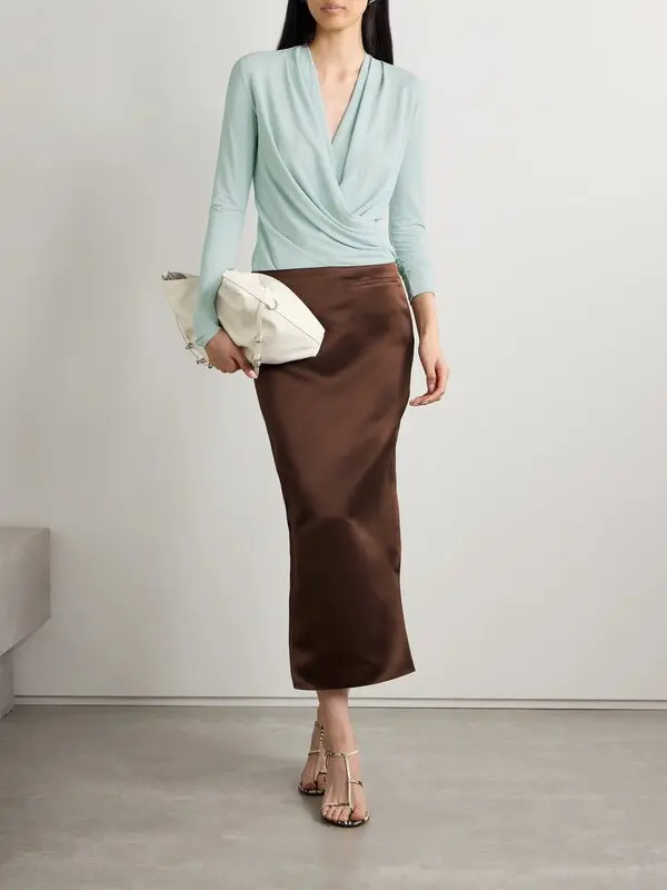 Givenchy Draped Wrap-effect Top