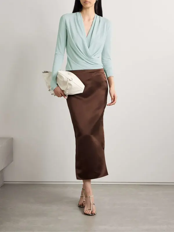 Givenchy Draped Wrap-effect Top