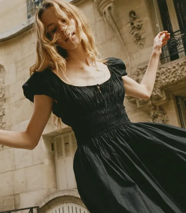 DÔEN Quinn Dress - Black