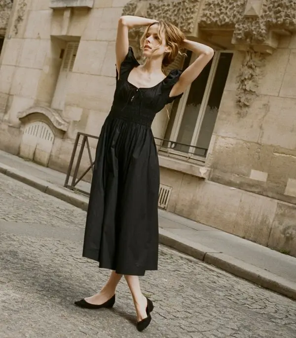 DÔEN Quinn Dress - Black
