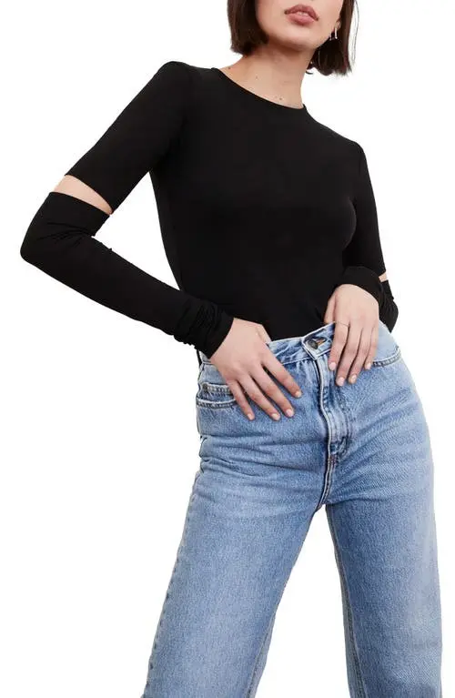 MARCELLA Indra Cutout Sleeve Top