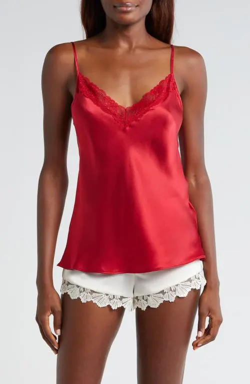 ETAM Milky Silk Camisole - Cardinal