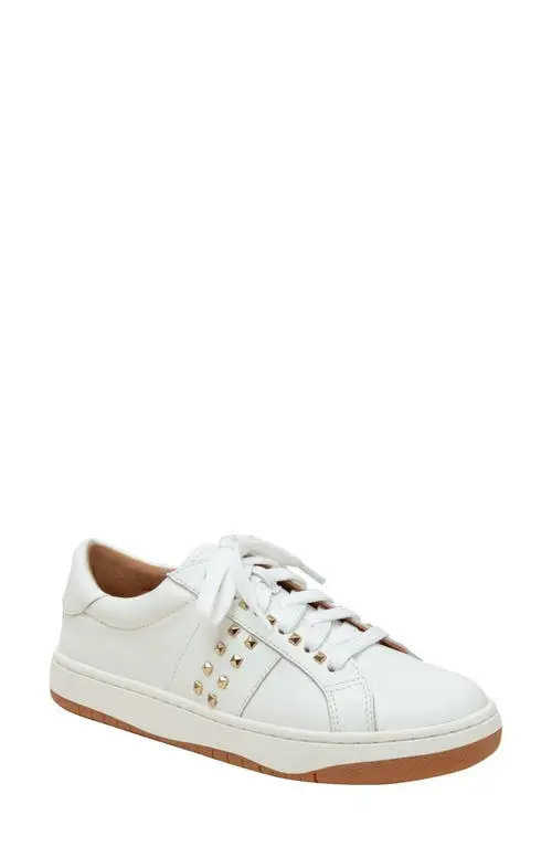 Linea Paolo Kerry Leather Sneakers - Eggshell