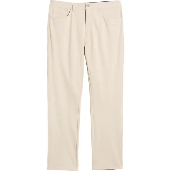 Johnston & Murphy Xc4 Performance Five-pocket Trousers - Khaki