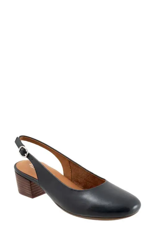 Softwalk Largo Slingback Pump - Navy