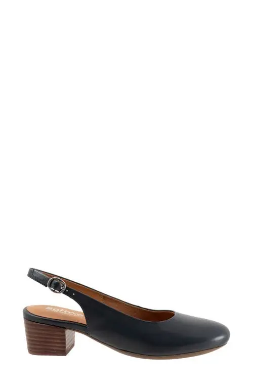 Softwalk Largo Slingback Pump - Navy