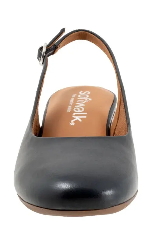 Softwalk Largo Slingback Pump - Navy
