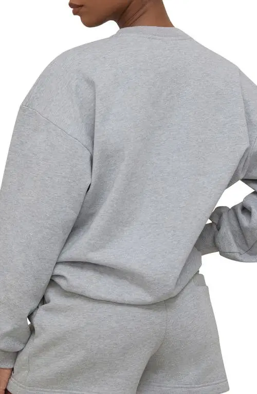 House Of Cb Logo Cotton Sweatshirt