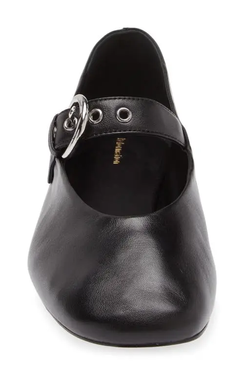 REFORMATION Bethany Ballet Flat - Black