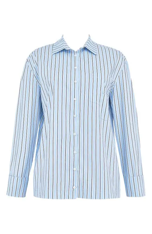 MISTRESS ROCKS Stripe Boxy Shirt
