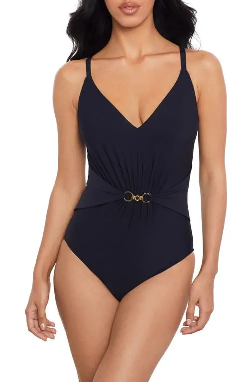 MAGICSUIT® Gianna Chain Link One-piece Swimsuit - Black