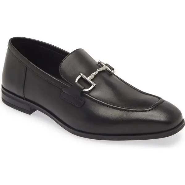 STUART WEITZMAN Simon Twistbit Loafer - Black