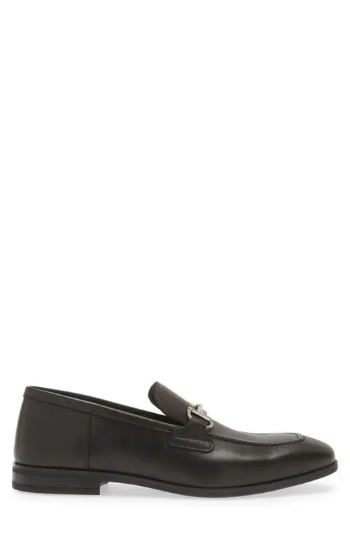 STUART WEITZMAN Simon Twistbit Loafer - Black
