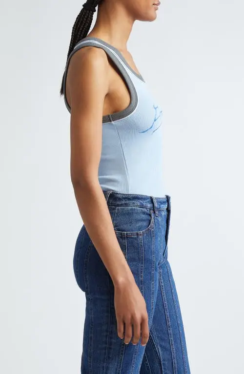 paloma wool 水色 タンクトップ Paloma Wool Blue Che Tank Top Paloma Wool