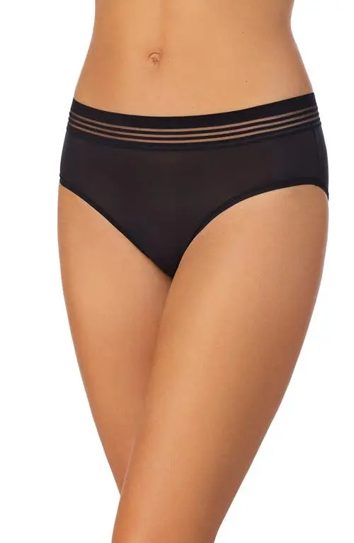 Le Mystère Second Skin Hipster Panties - Black