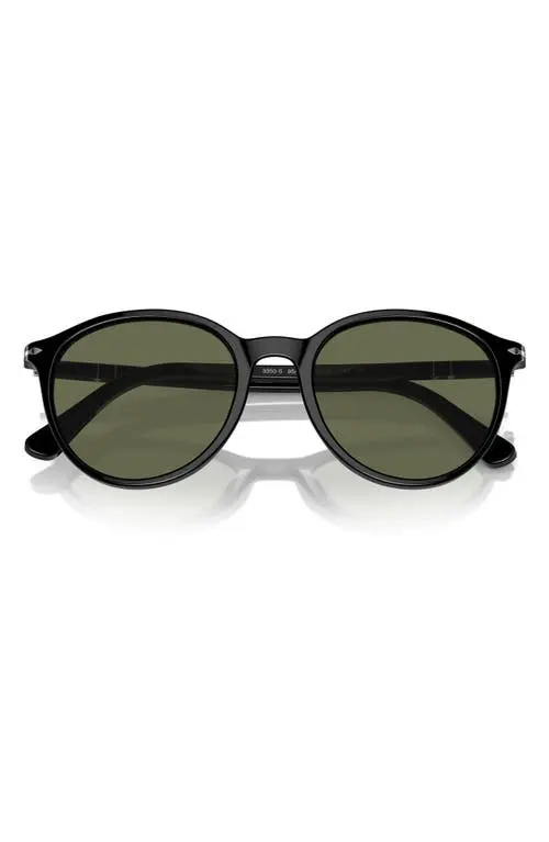 Persol 53mm Polarized Sunglasses - Black