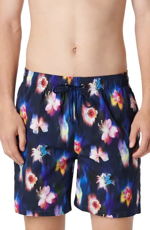 Bugatchi Cosmo Swim Trunks - Night Blue
