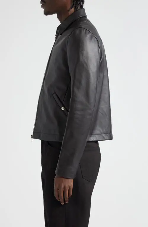 JKEEFER Ian Leather Biker Jacket