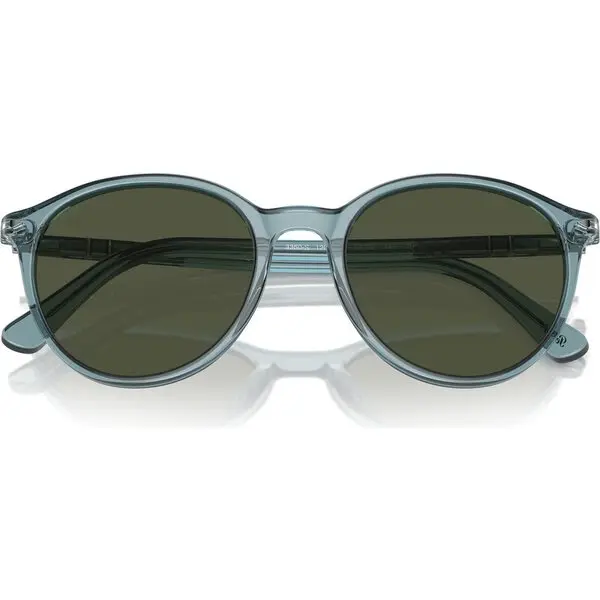 Persol 53mm Phantos Sunglasses - Blue