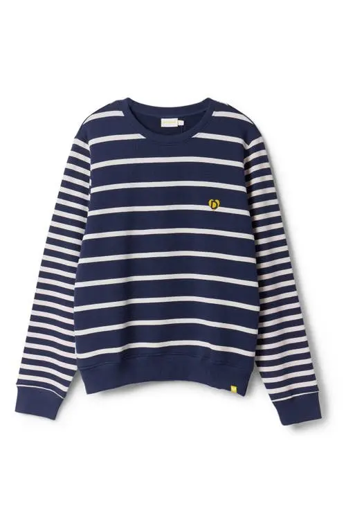 Desigual Marlon Stripe Cotton Sweatshirt