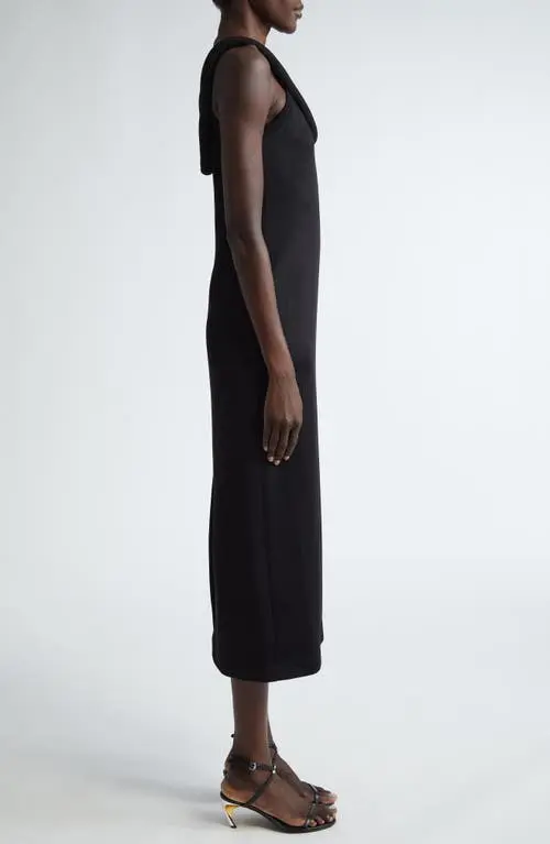 Alexander McQueen Scoop Neck Midi Sweater Dress